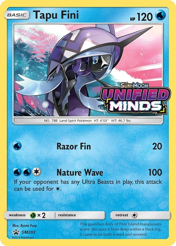 Tapu Fini - SM203 (Prerelease) (SM203) – OHKO Games